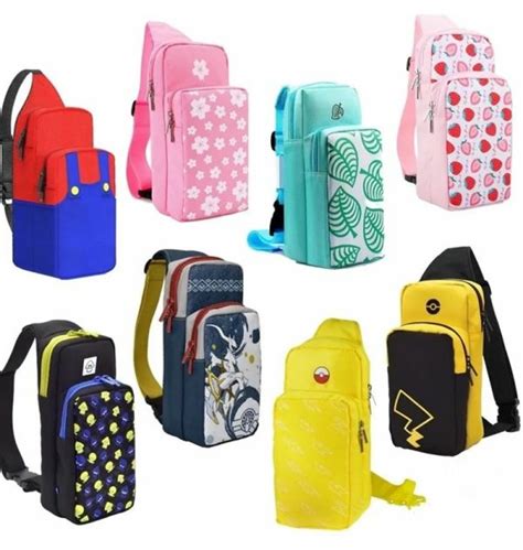 닌텐도악세사리 호환 닌텐도스위치악세사리 닌텐도 스위치 라이트 및 Oled 콘솔 보관 지퍼백블랙 방진 여행 숄 티몬