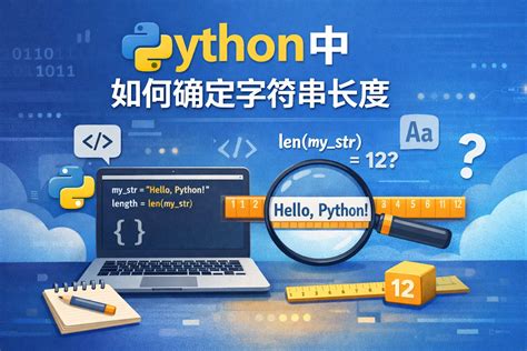 Python中如何确定字符串长度 Python中如何确定字符串长度