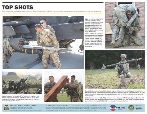 FORSCOM Frontline May 5 2017 Article The United States Army