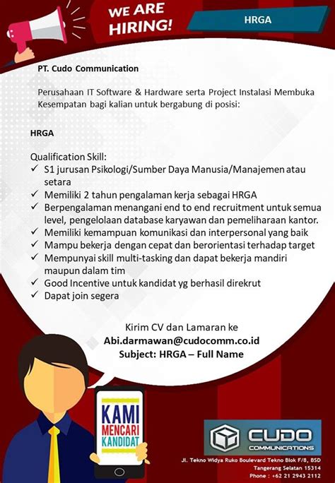 Mochamad Abi Darmawan On Linkedin Openopportunity Opentowork Hrga Jobseekers Hrjobs