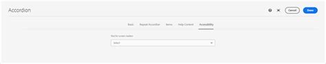 Adaptive Form Accordion Adobe Experience Manager