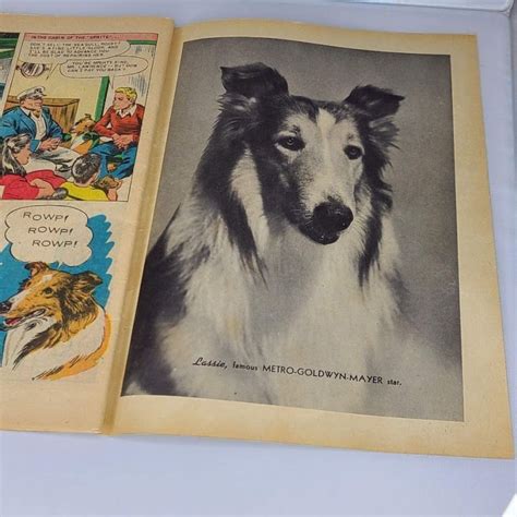 Lassie 1 Dell 1950 20 Gd Golden Age First Issue Photo Cover Comic Book Comic Books Golden