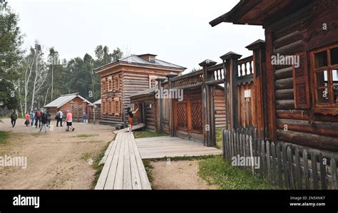 Irkutsk Russia August 21 2021 Architectural And Ethnographic