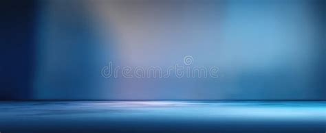 The Serene Blue Gradient Background Creating A Calming Atmosphere For Presentations Ai
