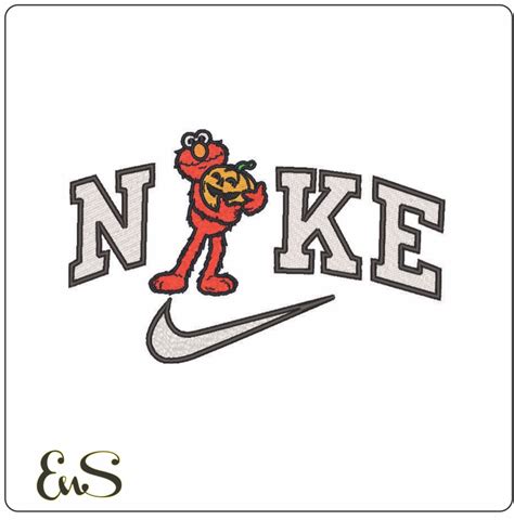 Nike Halloween Elmo With Pumpkin