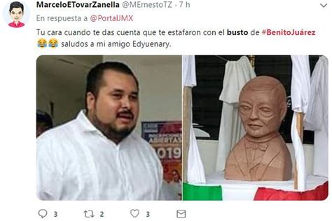 los memes sobre el extraño busto que develó el alcalde de san antonio