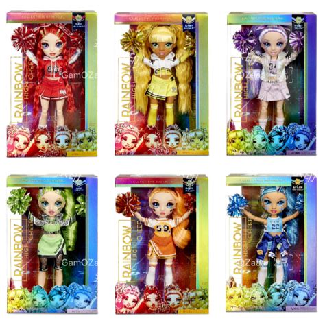 สินค้าราคาพิเศษ Rainbow High Cheerleader Fashion Doll With Pom Poms