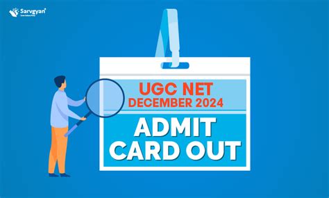 ugc net admit card december 2024 out download link here
