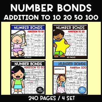 Composing And Decomposing Numbers Bundle By ClipChic TPT
