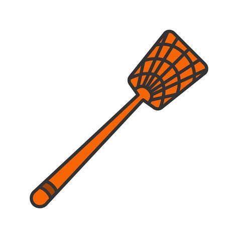 Fly Swatter Color Icon Houseflies Wasps Moths Gnats Killing Device
