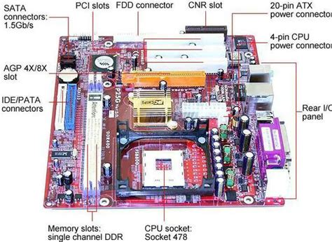 Pc Chips P25g V30 Socket 478 Micro Atx Intel Motherboard