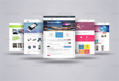 3d web page presentation v1 graphics graphicriver