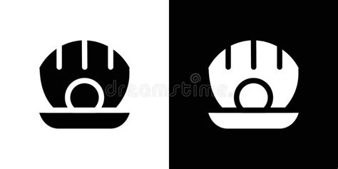 Pearl Icon Set Vector Illustration Stock Illustration Illustration Of