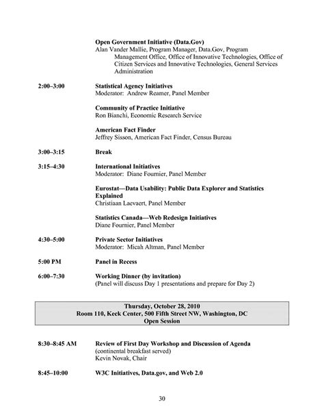 Appendix C Workshop Agenda Communicating National Science Foundation Science And Engineering