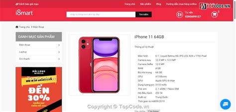 source code website bán hàng thương mại điện tử bằng larevel 8