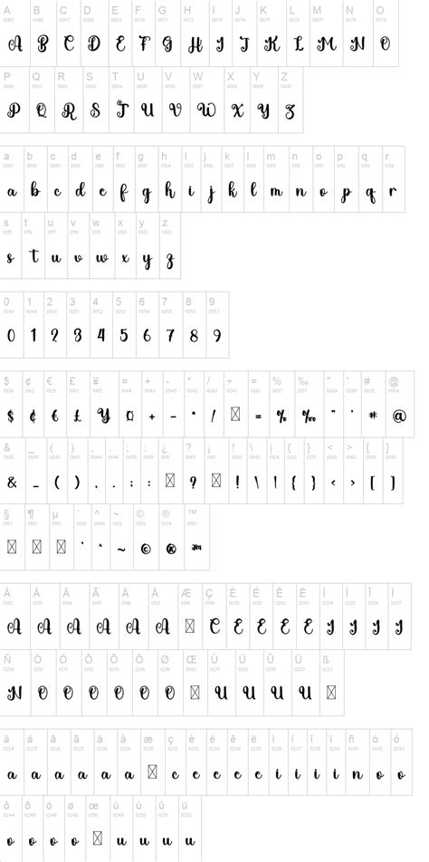 Binding Font