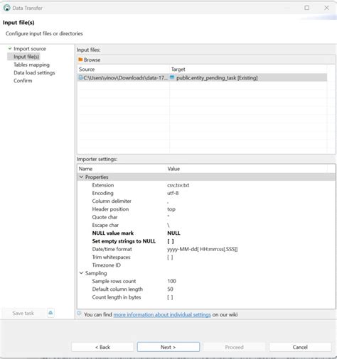 Postgresql DBeaver Import Csv Empty String As NULL Is Not Working