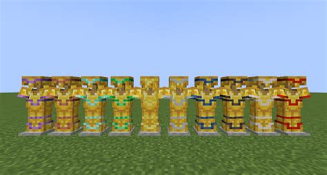 trimmed armor mcreator