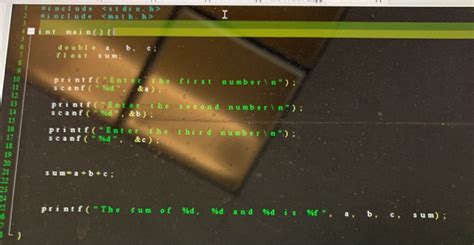 Solved Write A C Program That Reads A Sequence Of Floating Chegg Com