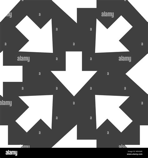 down arrow web icon flat design seamless gray pattern vector eps10