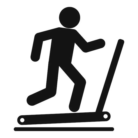 Premium Vector Run Treadmill Icon Simple Illustration Of Run Treadmill Vector Icon For Web