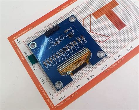 Cxt Từ ý Tưởng đến Sản Phẩm Màn Hình Oled 13 Inch Giao Tiếp I2c
