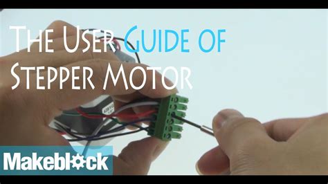 The User Guide Of Stepper Motor YouTube