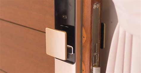 가정 자동화 개인정보 보호 고급 보안 금고 금속 기술 나무 도어 패널 도어록 디지털 보안 디지털 키패드 똑똑한 자물쇠 럭셔리 목조 문 문 하드웨어