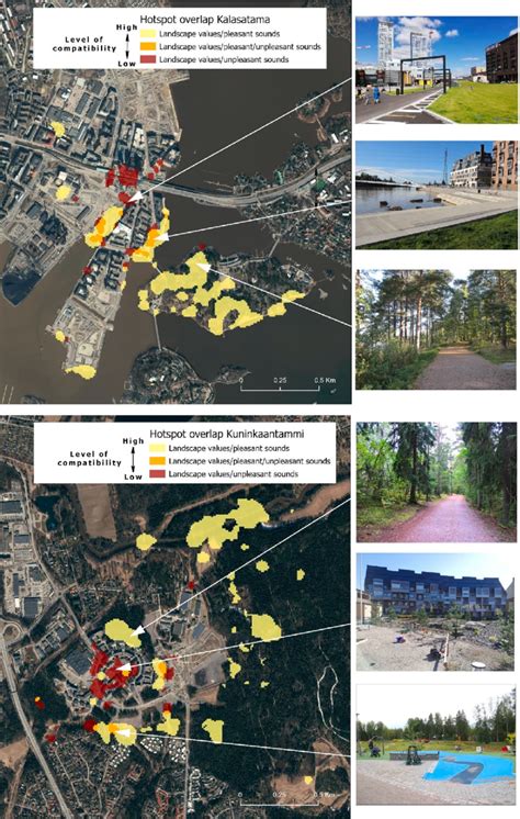 Hotspot Compatibility Map Of Mapped Landscape Values And Download Scientific Diagram