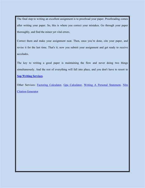 Ppt 4 Steps To Write A Good Assignment Powerpoint Presentation Free Download Id 11579386