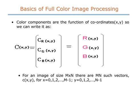 Color Image Processingppt