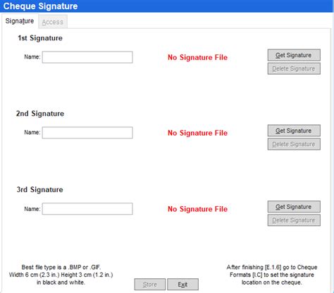 Set Up Back Office To Use Electronic Check Signatures