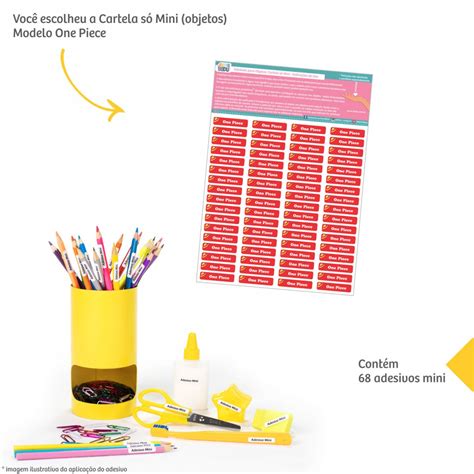 Etiquetas Escolares Teens Minis