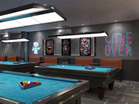 Home Billiard Room With Walk Up Bar 65 Rooms With A Pool Table Man