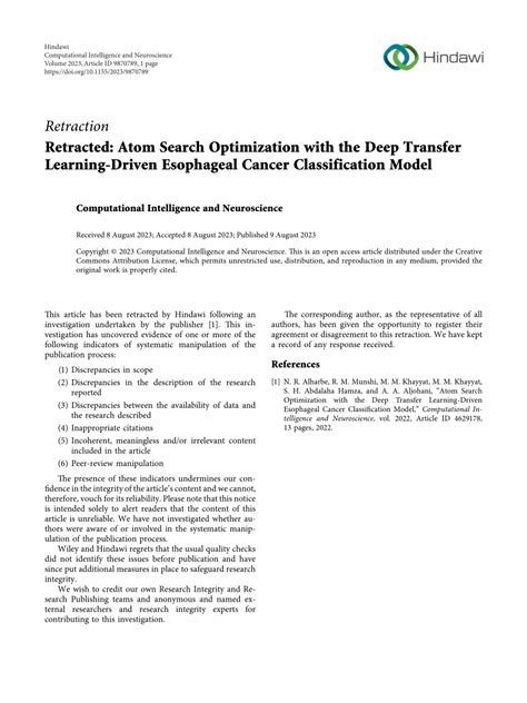 Pdf Retracted Atom Search Optimization With The Deep Transfer