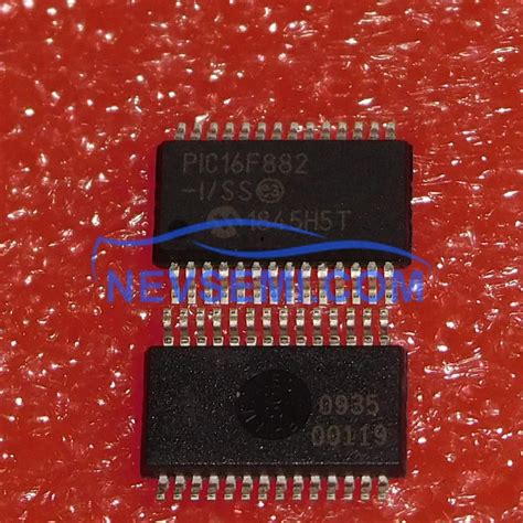 Pic16f882 I Ss Microchip Electronic Control Unit Nevsemi Electronics