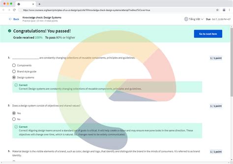 Knowledge Check Design Systems Uiux