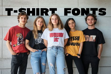 32 Best T Shirt Fonts For Apparel Design In 2026 Design Work Life