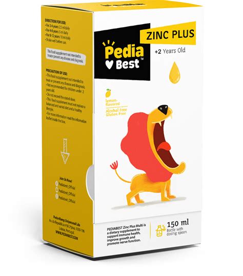 شربت زینک پلاس مولتی پدیابست
