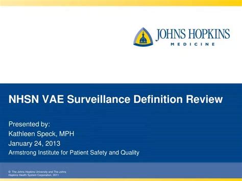 Ppt Nhsn Vae Surveillance Definition Review Powerpoint Presentation