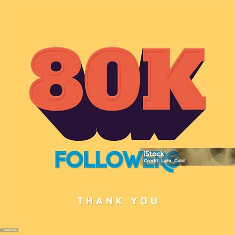 Vector Berterima Kasih Template Desain Untuk Teman Dan Pengikut