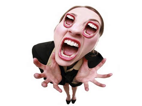 Screaming Woman Blank Template Imgflip
