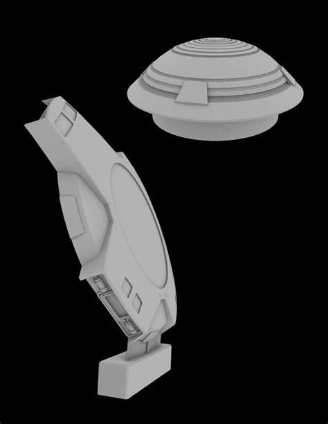 Constitution Class Refit Planetary Sensors Green Strawberry 12321