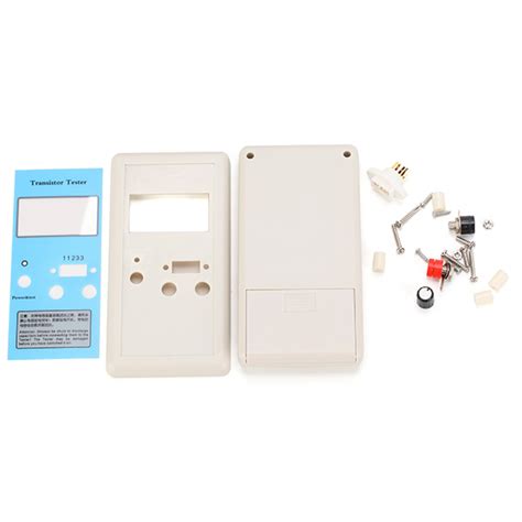 Diy M12864 Graphics Version Transistor Tester Kit Lcr Esr Pwm With Case