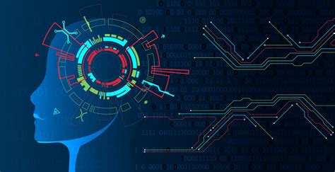 Ai Technology With Path Artificial Intelligence Vector Image