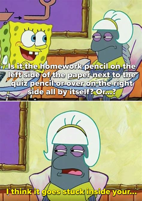 Adult Spongebob Jokes That Completely Went Over Your Head As A Kid