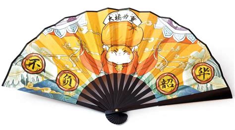 Віяло манга No20 Bm — ціна 122 грн у каталозі Сувеніри Купити товари для дому та побуту за