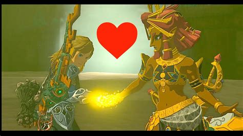 Link Is In Love With Riju Legend Of Zelda Kingdom Of Tears Youtube
