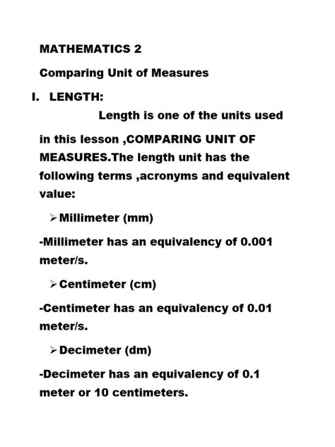Mathematics 2 Download Free Pdf Kilogram Litre