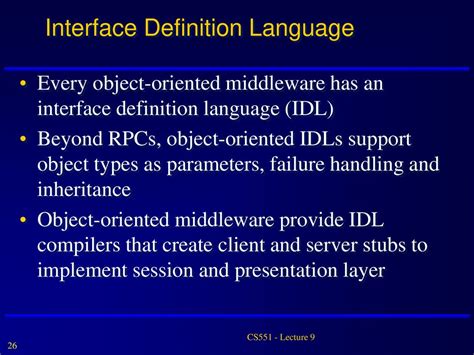 Cs551 Object Oriented Middleware I Chap 3 Of Edo Ppt Download
